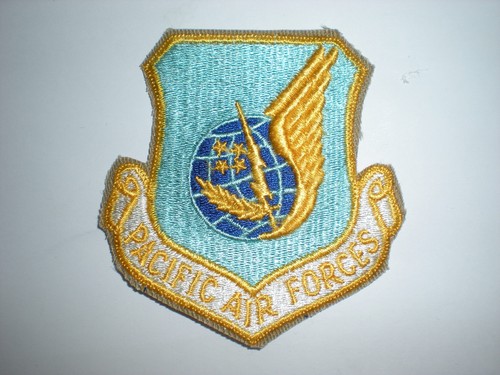 USAF PACIFIC AIR FORCES PACAF PATCH - FULL COLOR | eBay