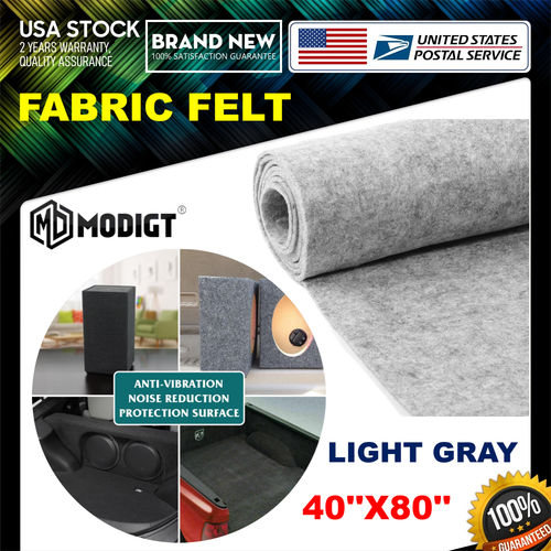 Car Underfelt Non-Woven Fabric Underlay Floor Cabin Renovate 2mm 1×2m ...