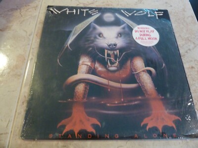 White Wolf "Standing Alone" Original LP. In shrink (NFL1-8042) 1984 ...