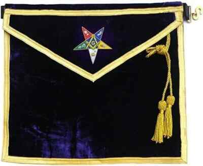 OES Apron, machine Embroidered Masonic OES Worthy Patron/Matron Apron ...