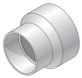 NDS 6P07 6" X 4" Hub X Hub PVC Solvent Weld Reducing Coupling | eBay