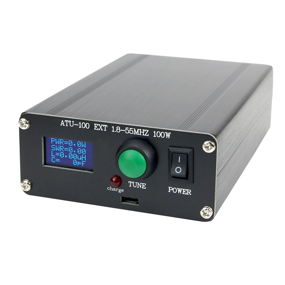 Radio ATU-100 Automatic Antenna Tuner OLED 1.8-50MHz 3.2 Firmware ...