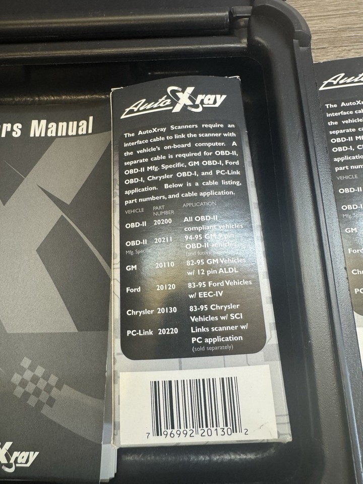 AutoXray EZ-Link Automotive Diagnostic Scanner OBD-II Chrysler GM Ford ...