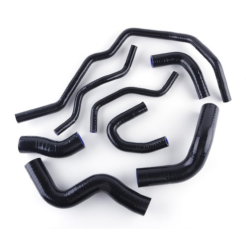 Black Silicone Radiator Heater Hose Fit VW GOLF GTI 2.0T FSI TURBO MK5 ...