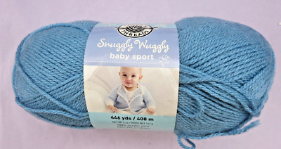 Snuggly Wuggly Baby Sport Yarn - Partial Skein 4.5 oz (out of 5 oz ...