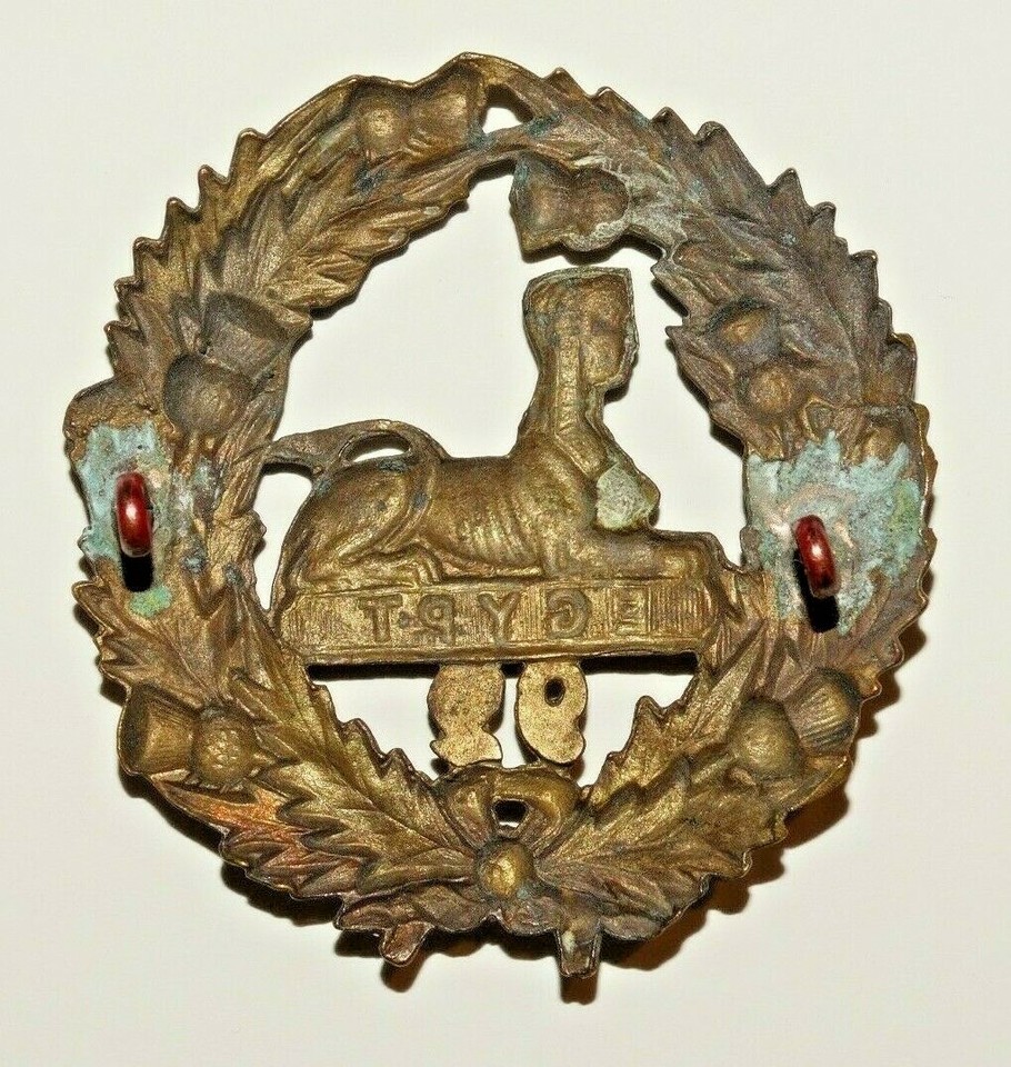 BRITISH MILITARY CAP BADGES, 92nd Gordon Highlanders Regiment of Foot ...