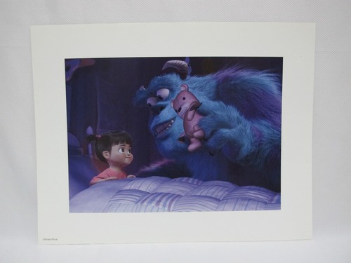 NEW Disney Monsters Inc Frameable Sully Boo Exclusive Print Wall Art ...