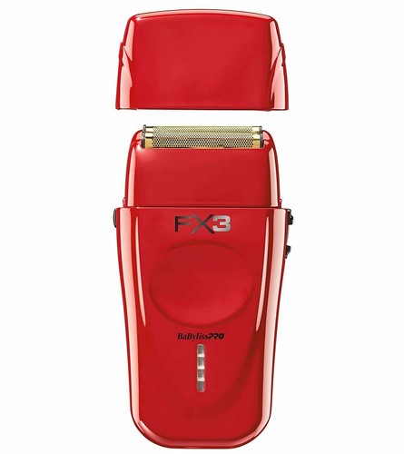 Buy BaByliss PRO FX3 Red Double Foil Cordless High Speed Shaver FXX3S ...