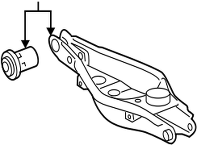 48730-42050 Toyota Arm assy, rear suspension, no.2 rh 4873042050, New ...