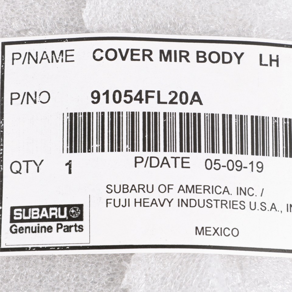 OEM NEW 2017-2023 Subaru Impreza Left Sd Lower Outer Cover Cap Mirror ...