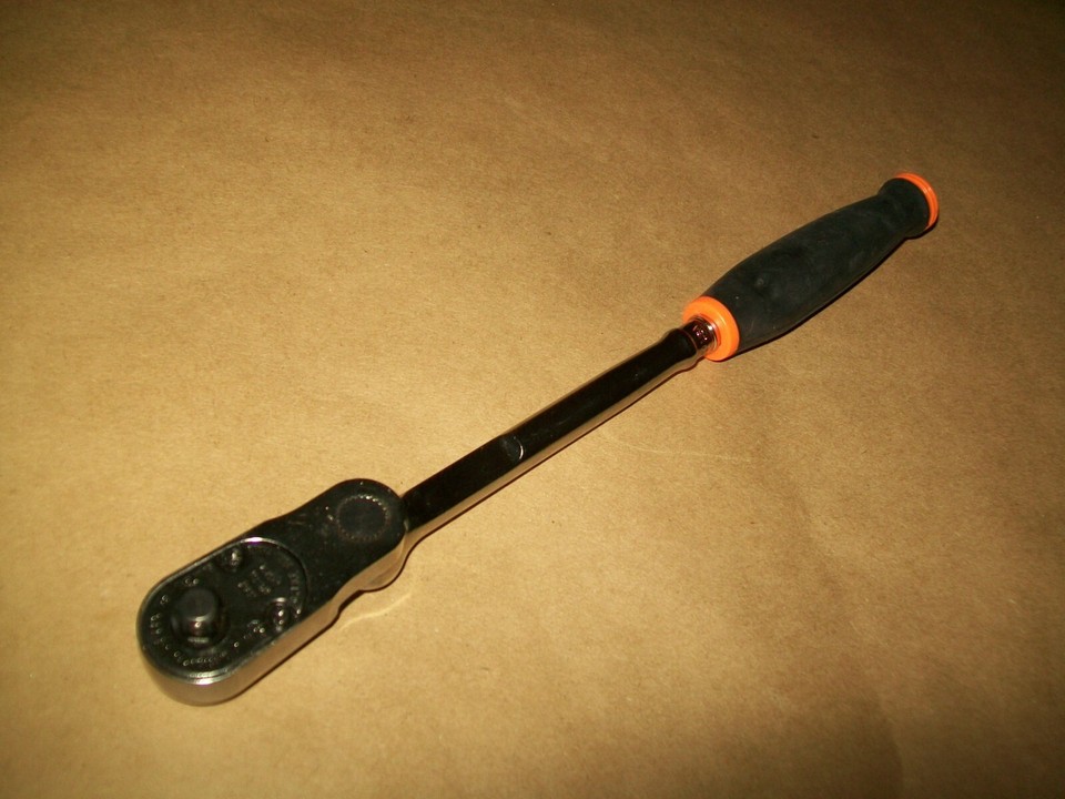 New Snap-on™ 1/4" drive Orange Soft Grip Multi-Position Indexible ...