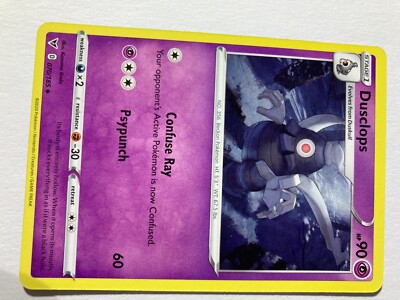Pokémon TCG Dusclops Vivid Voltage 070/185 Regular Uncommon | eBay