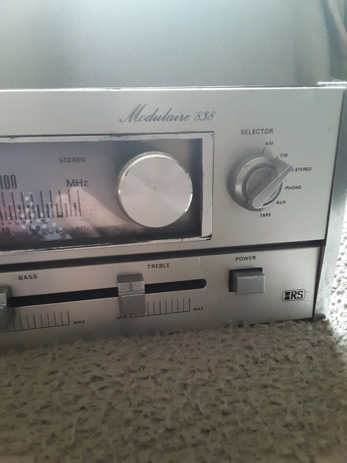 Vintage Realistic AM/FM 8 Track Stereo Record System Modulaire 838 for ...