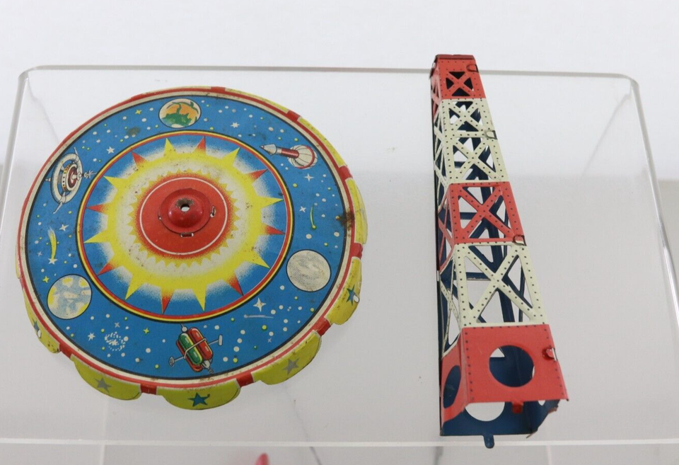 Vintage 1960's Tin Space Capsule & SR-1 2 3 Rockets John Glenn Nasa | eBay