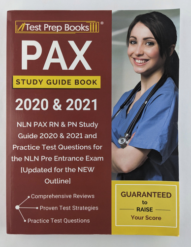 PAX Study Guide Book 2020 & 2021 : NLN PAX RN & PN Study Guide 2020 ...