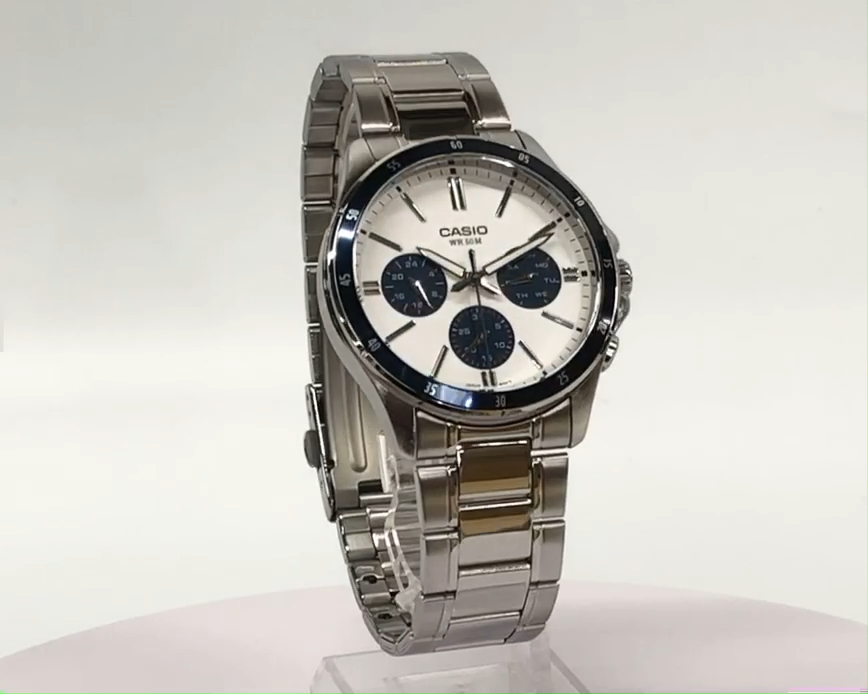 CASIO MTP-1374D-7A2 MTP-1374 MTP-1374D-7A2V Quartz Analog White | eBay