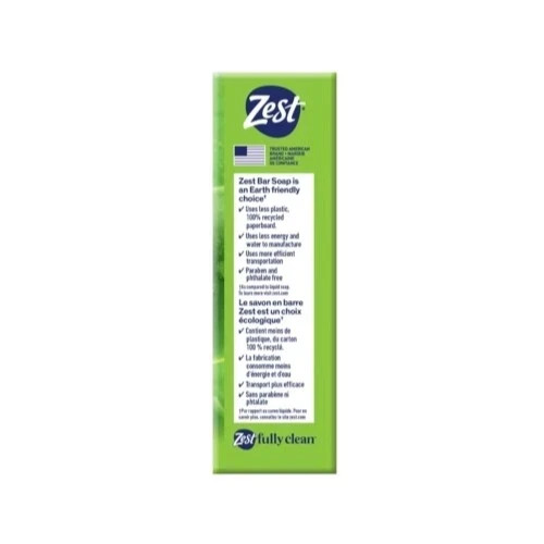Zest Aloe Deodorant Bar Soap 8 Bars 4oz Each New | eBay