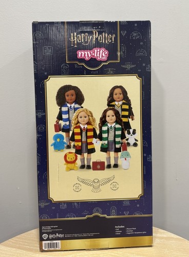 My Life As Harry Potter HUFFLEPUFF Posable 18-inch Doll BRUNETTE Hair ...
