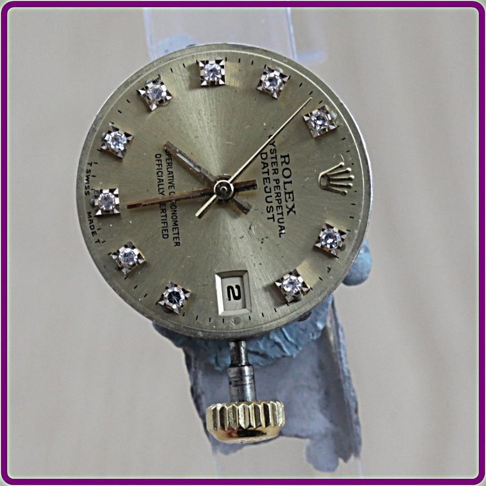 Rolex Cal 2135 Women's 26mm DATEJUST QUICK SET AUTOMATIC Movement ...