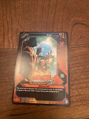 Epic Battles Tekken5 Trading card Disgusted - Event -C41 | eBay