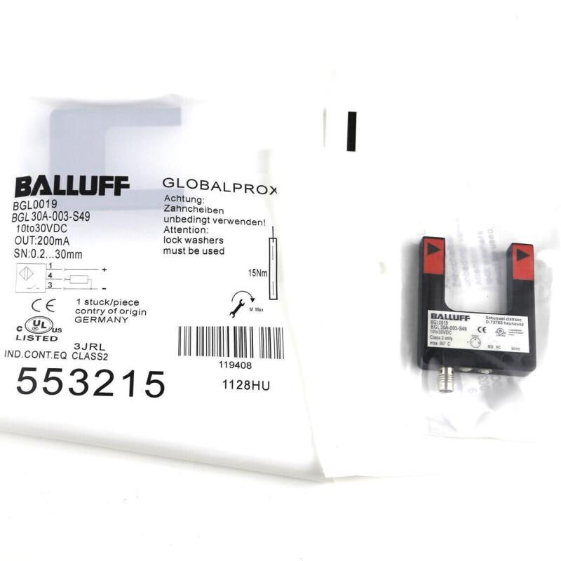 1PC New Balluff BGL 30A-003-S49 Sensor BGL0019 BGL30A-003-S49 | eBay