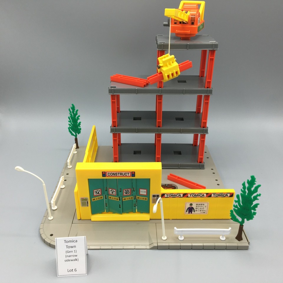 Tomica Town (1st gen) (Lot 6) / BUILDING SITE CONSTRUCTION - VERY RARE ...
