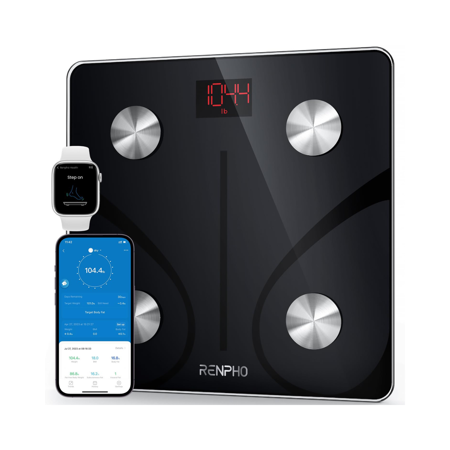 RENPHO Elis 1 Smart Body Scale | eBay