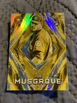 2017 Topps Fire Gold Minted #41 Joe Musgrove Houston Astros WS Champ ...