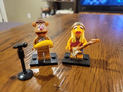 Lego Fozzy Bear And Janice Minifigure Muppets Collectible Series CMF ...
