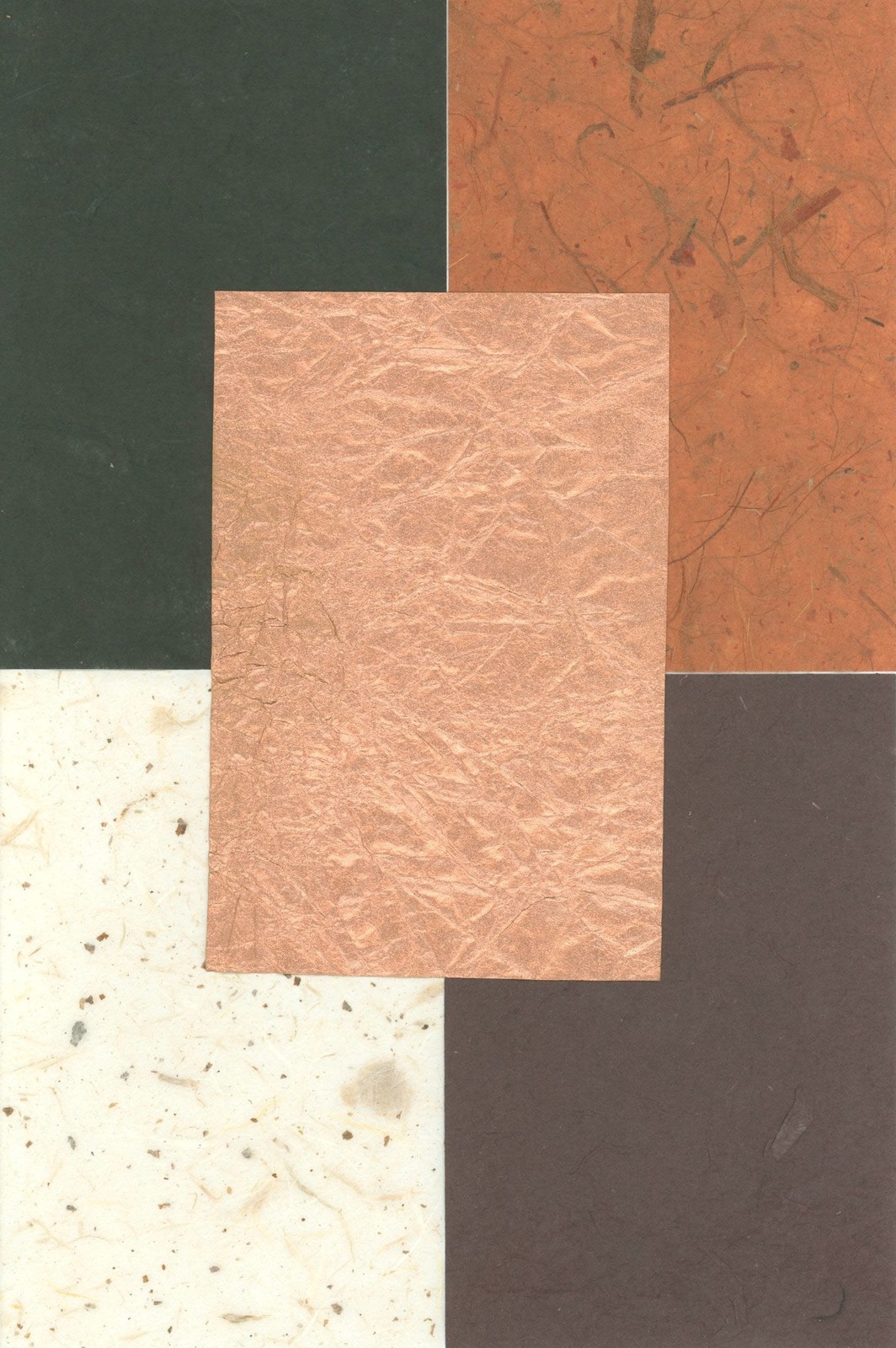 Handmade Mulberry Paper -10 Sheets of 2 Sizes - Art/Craft/Decoupage etc ...