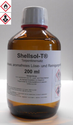 200 ml Shellsol-T®,Terpentinersatz, geruchslos, Lösungsmittel ...