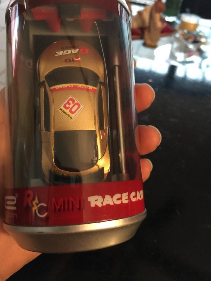 Mini RC Soda Can Race Car - GOLD by deworld.com | eBay