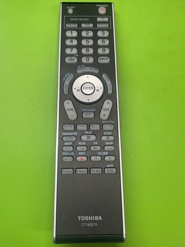 TOSHIBA CT-90276 REMOTE CONTROL for 42HL167 42XV545 42ZV650 46RF350 ...