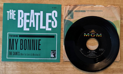 45 SP THE BEATLES MGM 13213 MY BONNIE BLACK LABEL | eBay