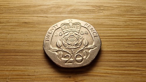 20p Coin 2004 - Tudor Rose - Circulated | eBay