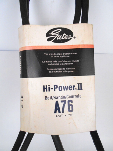 Accessory Drive Belt Gates A76 6L185G 1/2" X 78" | eBay