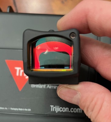 USDED Trijicon RMR HD 02 Red Dot – 3.25 MOA W/ RM33 Low Picatinny Rail ...