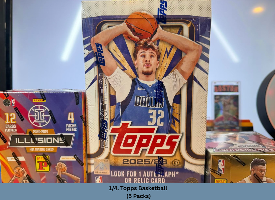 Denver Nuggets Hobby Box BREAK 20-26 NBA 1/4 Topps Basketball 1/3 Optic ...