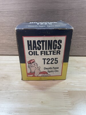 Vintage HASTINGS T225 OIL FILTER Chevrolet Big Block 427 1969-1970 NOS ...