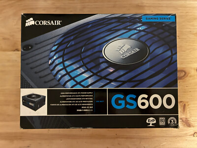 Corsair Gaming Series™ GS600 — 80 PLUS® Certified Power Supply ...