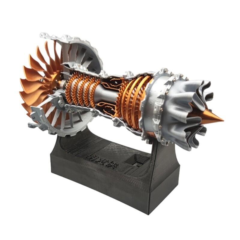 Aircraft Engine Model Turbofan Engine Model Science Education Supplies ...