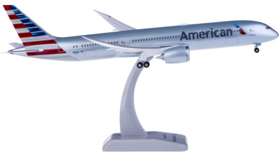 1:200 31CM Hogan American BOEING 787-9 Passenger Plane Solid ABS ...
