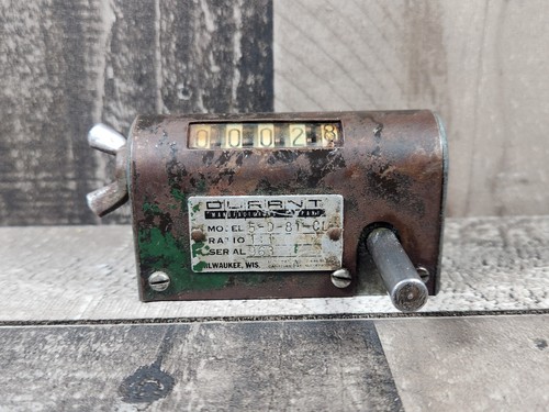 Industrial Precision Counter Durant Corporation Model 5-D-81-CL Works ...