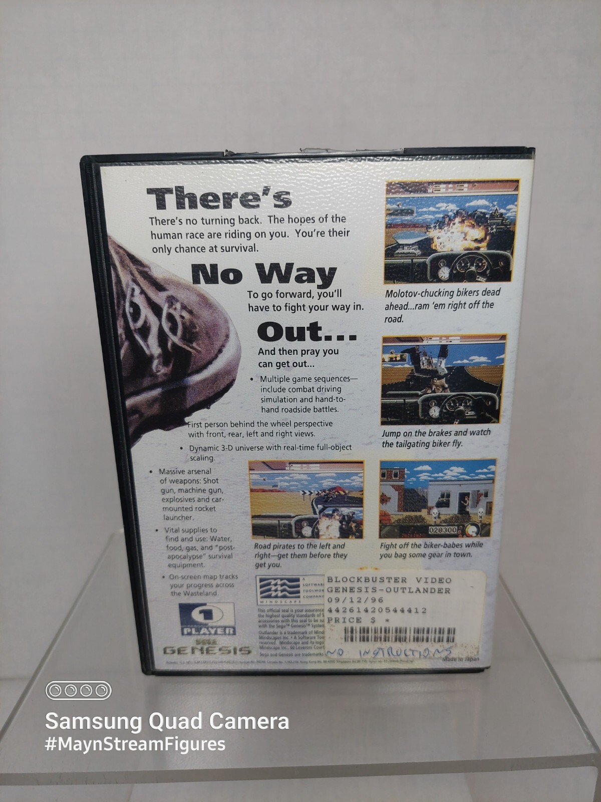 Outlander (Sega Genesis, 1992) AS-IS READ 50047108696| eBay