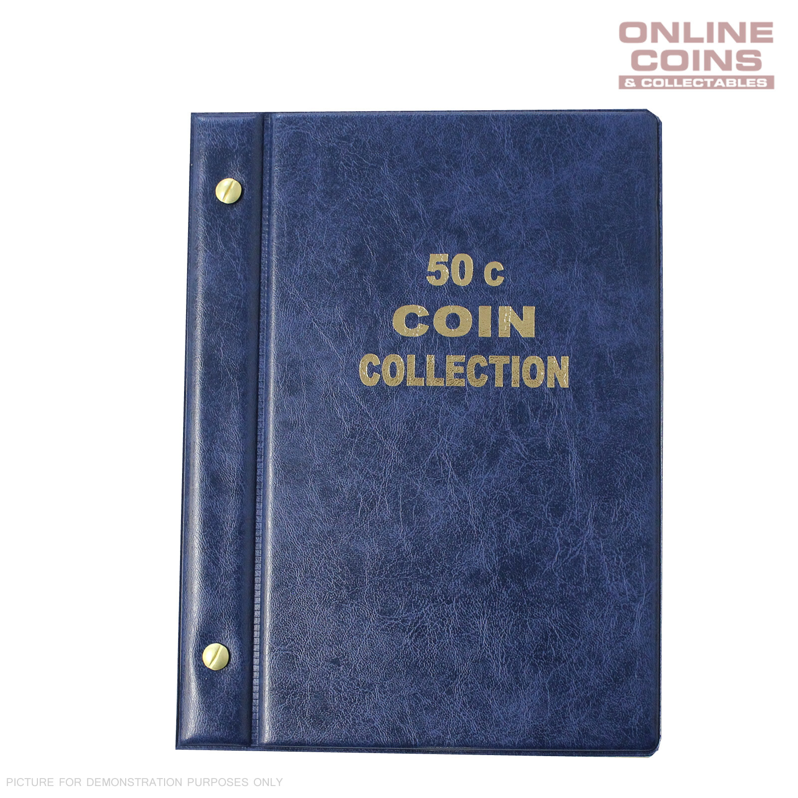 VST Australian 50c Coin Album 1966-2023 With Printed Mintage ...
