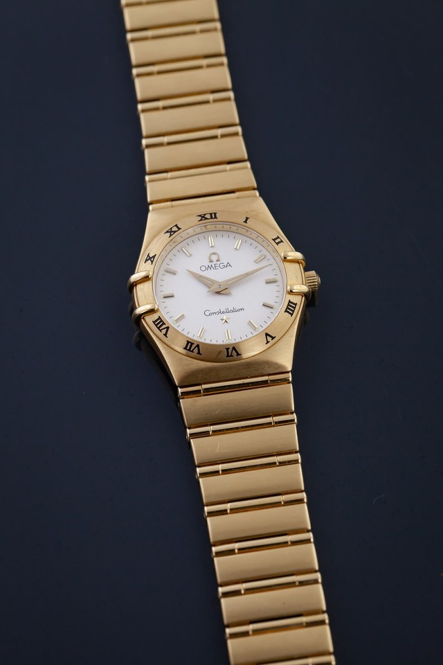 Omega Constellation, Ref 795.1201, Ladies, 18K Yellow Gold, Quartz ...