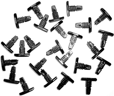 GM Door Weatherstrip Clips 3/16" Hole 3/16" x 1/2" Head 25 clips #065 ...