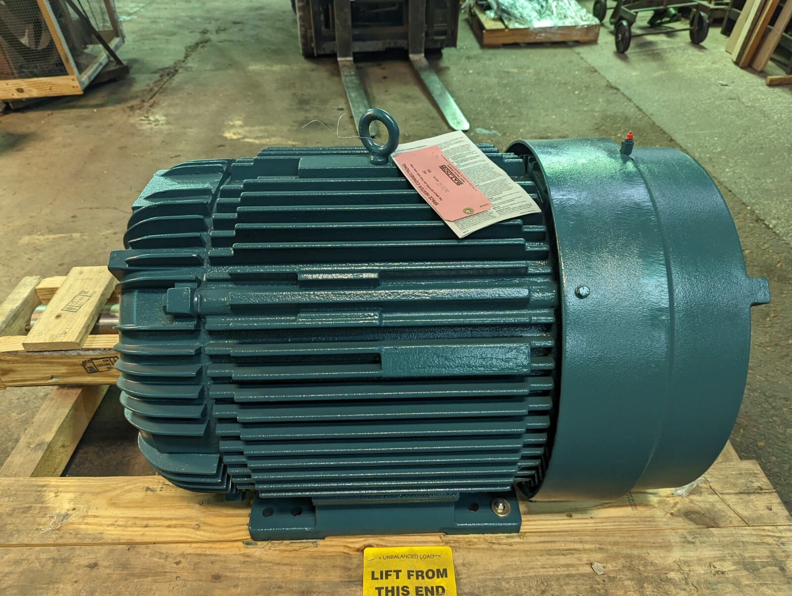 Baldor 25 - 100 HP 590 - 1185 RPM 2-Speed Electric Motor 445T Frame ...