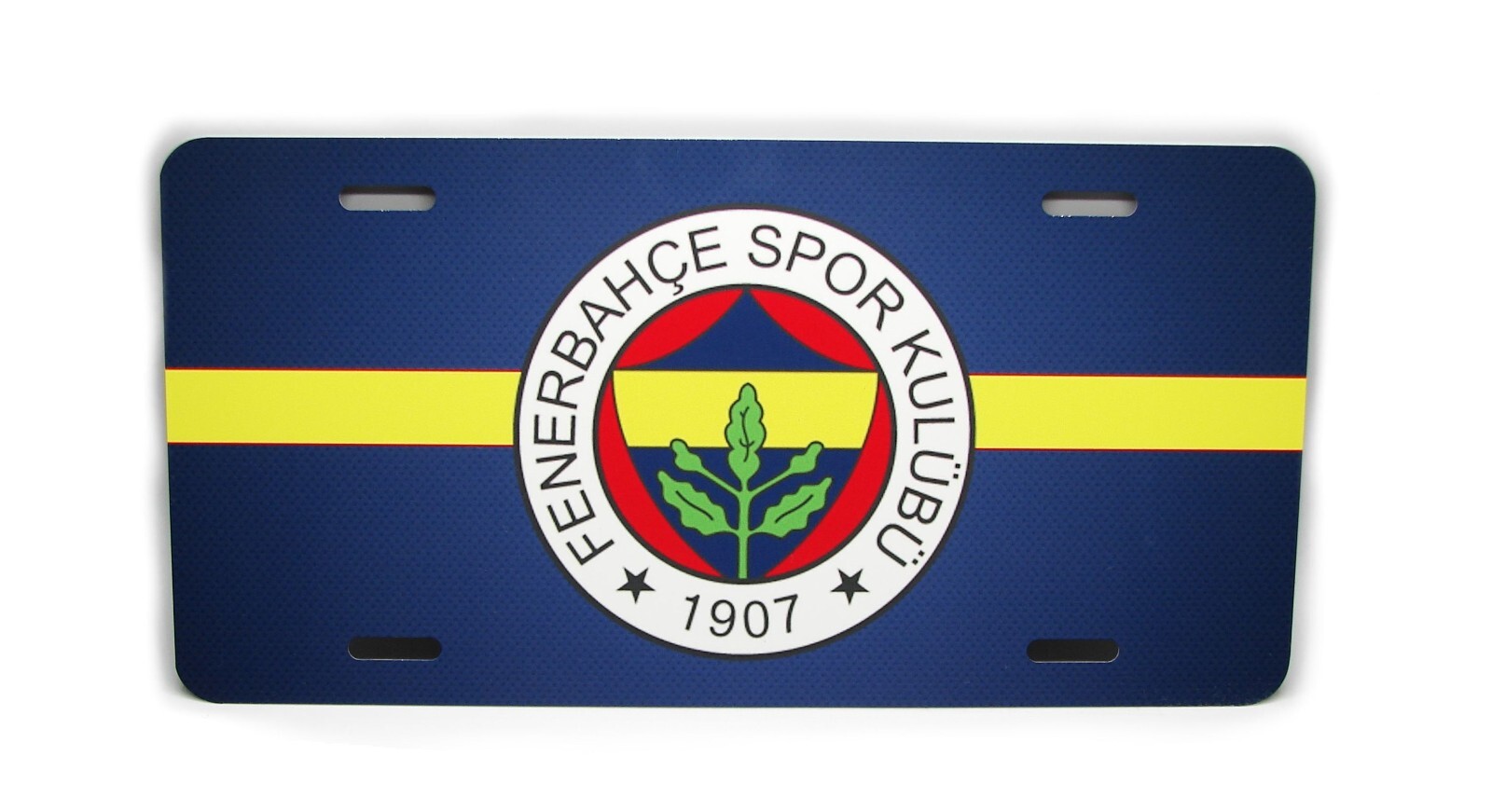 FENERBAHCE FOOTBALL TURKISH SOCCER FOOTBALL METAL NOVELTY CAR LICENSE ...
