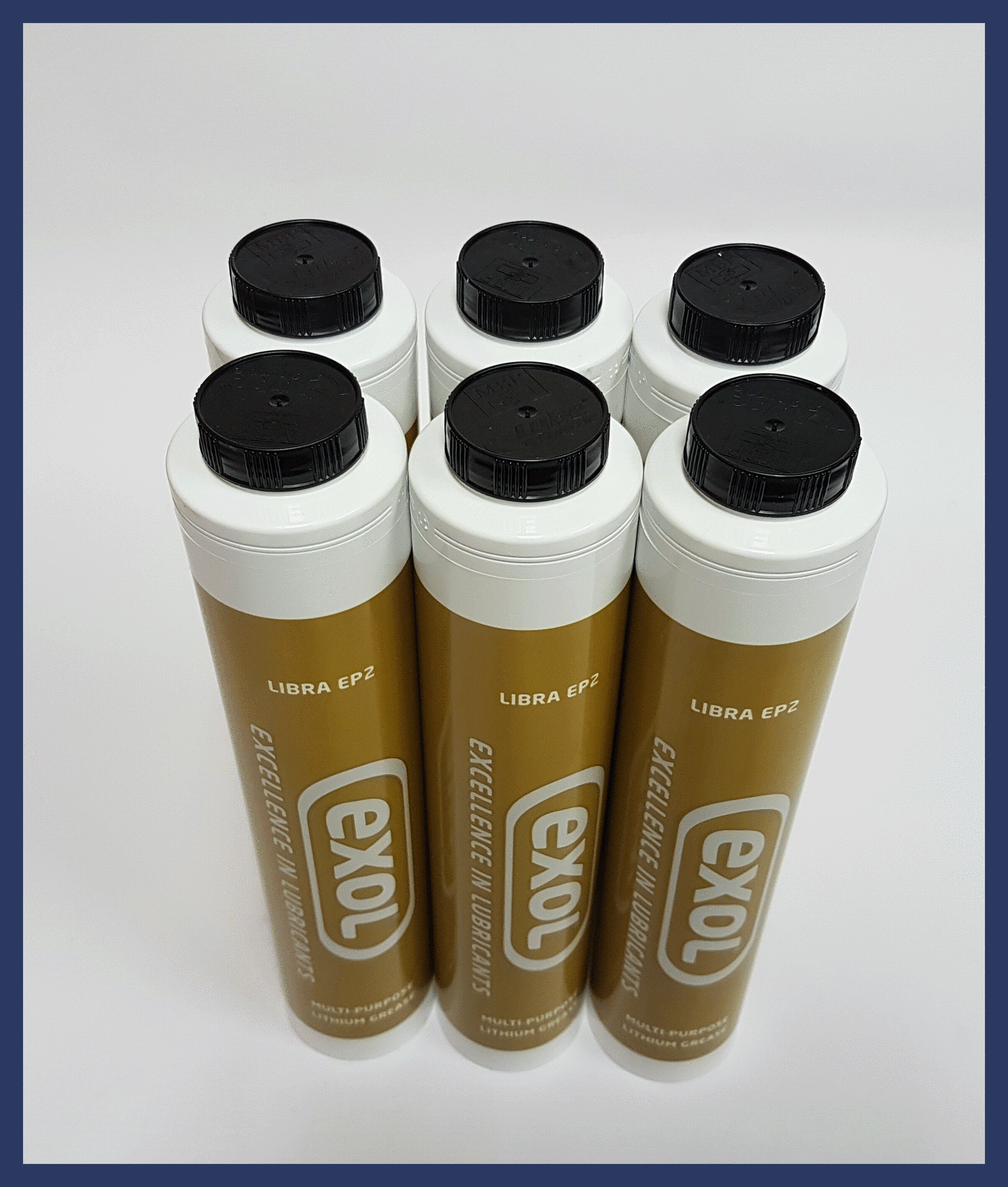 EXOL SCREW IN MULTIPURPOSE EP2 GREASE CARTRIDGE X 6, USE WITH ITEM ...